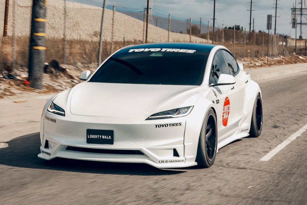 LB E★WORKS Tesla Model 3 Complete Body Kit