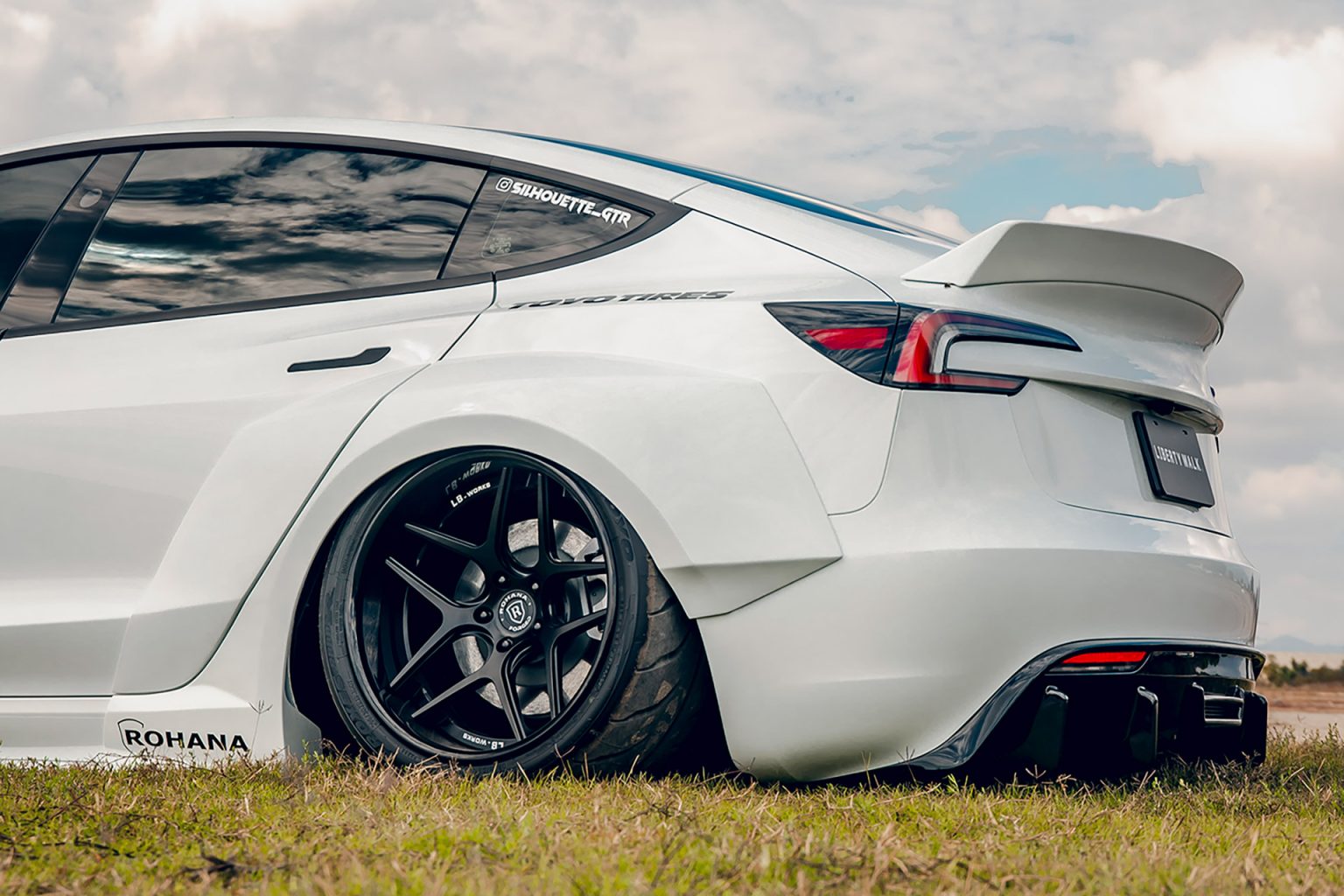 LB E★WORKS Tesla Model 3 Complete Body Kit