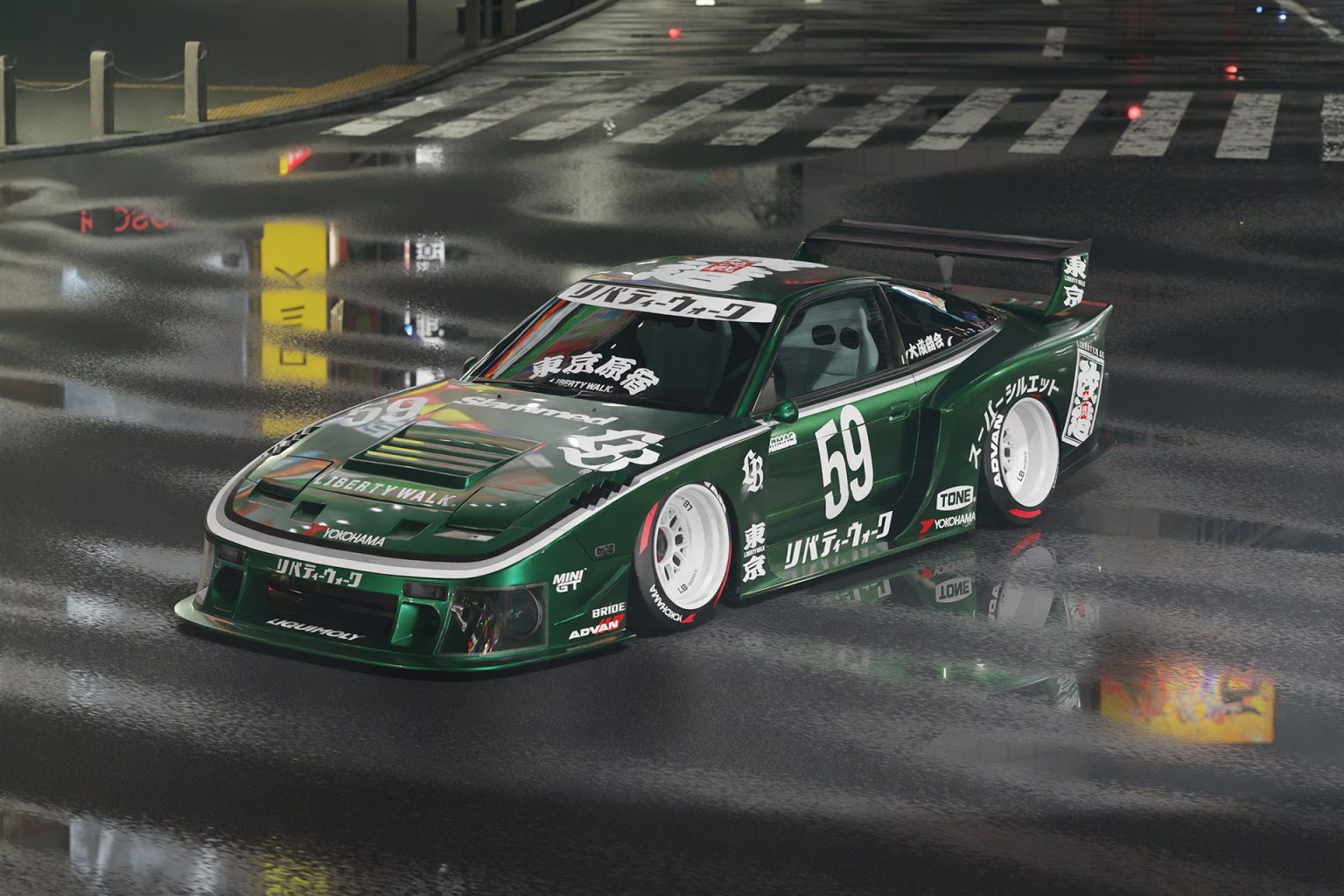 Liberty Walk | LB-Super Silhouette Nissan 180SX (89-94) Body Kit